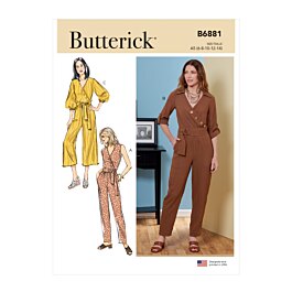 Butterick 6881 symönster