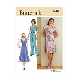 Butterick 6893 symönster