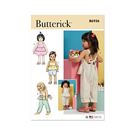 Butterick 6936 symönster
