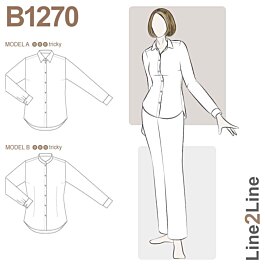 Line2Line 1270 skjorta symönster